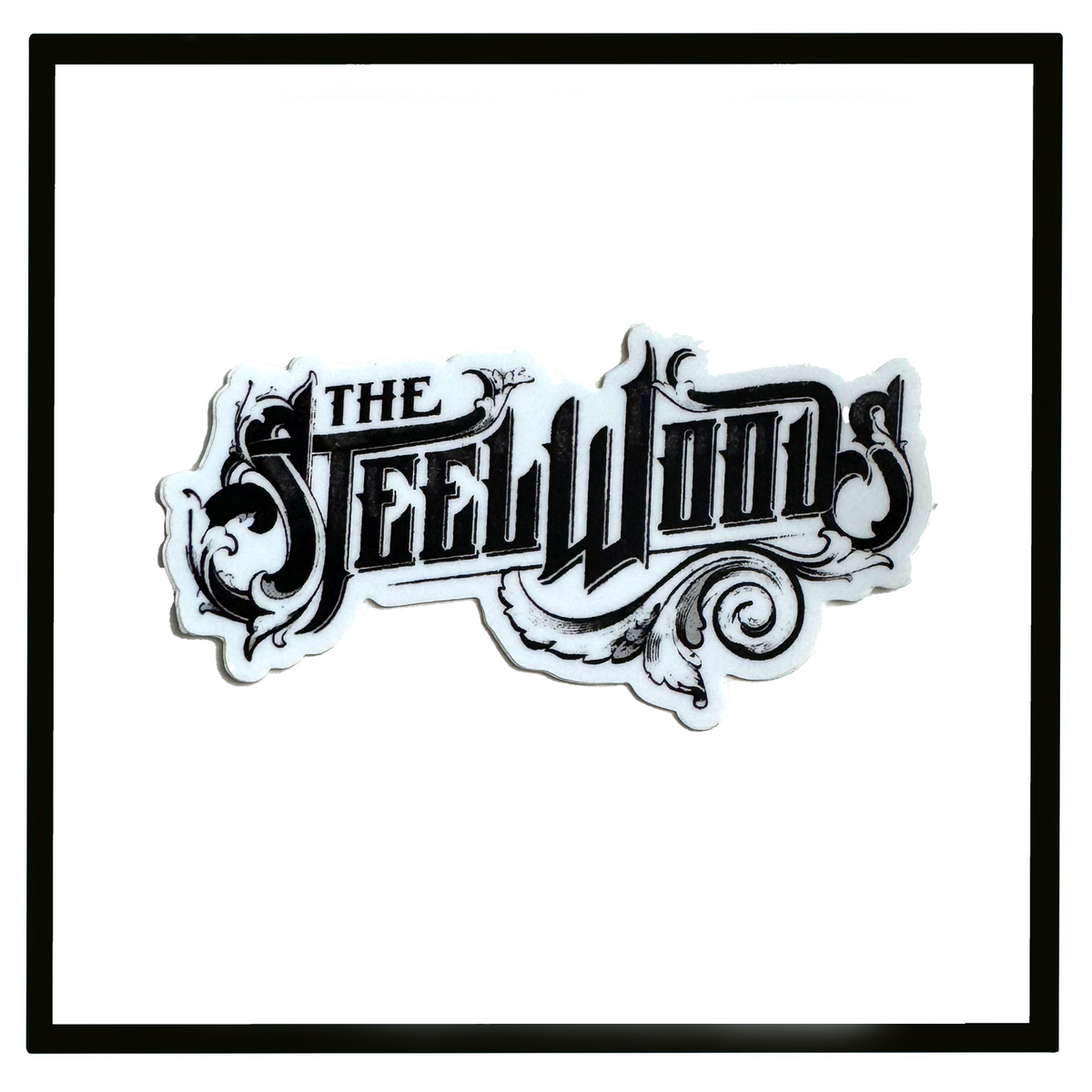 Floral Sticker (4'x2') – The Steel Woods